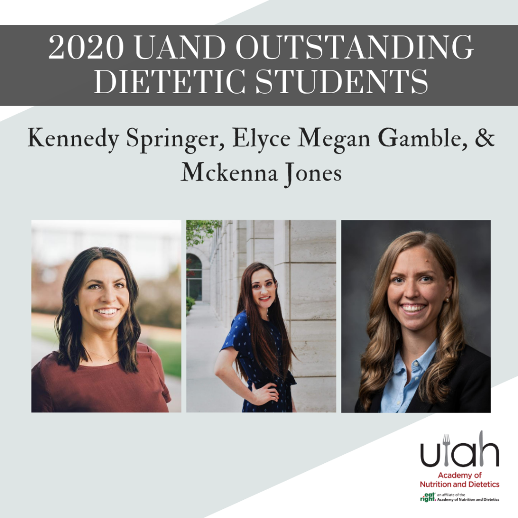 Nutrition Elevated – 2020 UAND Outstanding Dietetic Student Awards ...